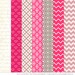 Patterned Hot Pink Owls Clipart and Digital Papers Pink Owl - Etsy