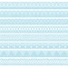 32 Premium Soft Blue Paper Punch Lace Borders Clipart & Vectors - Soft ...