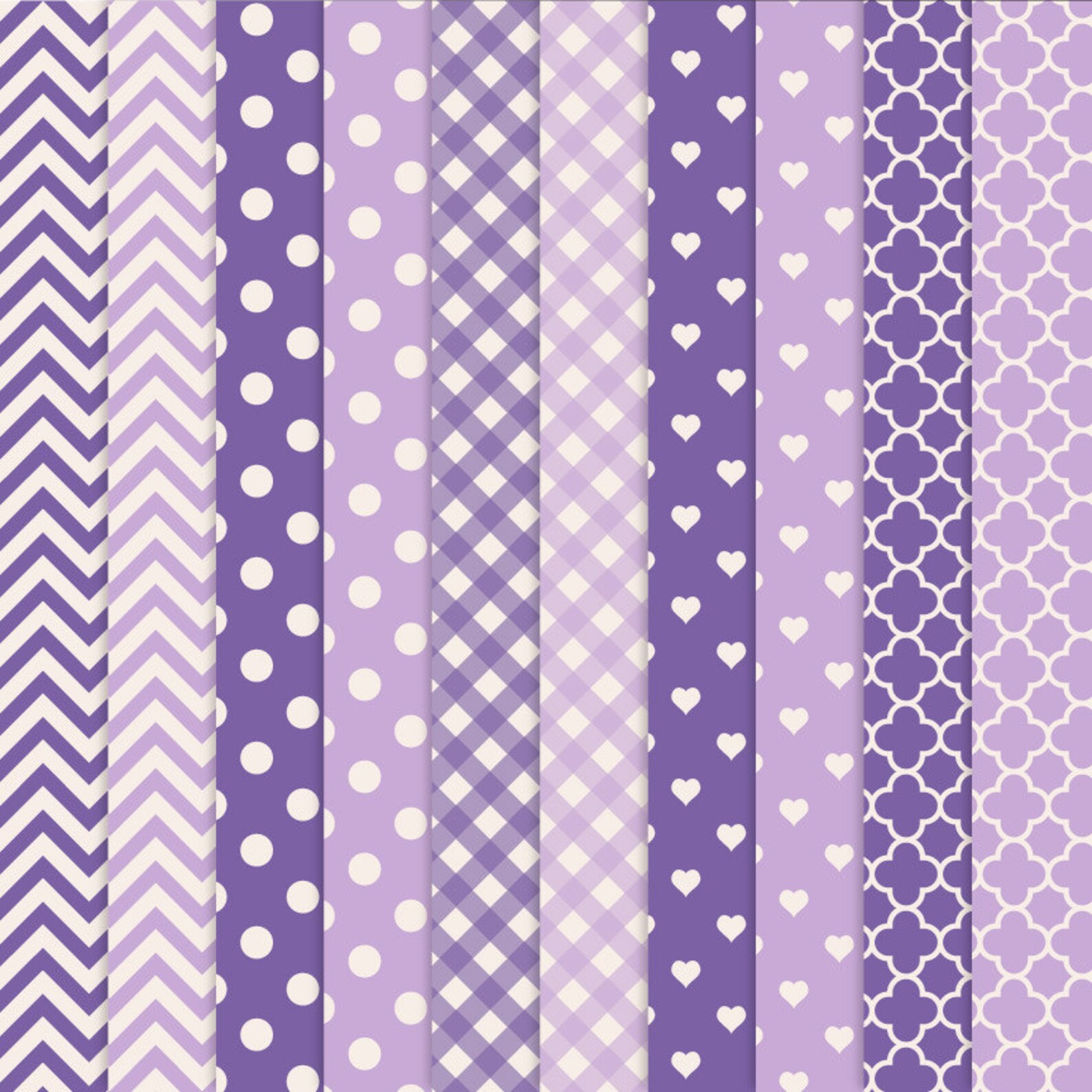 Premium Owl Clipart Vectors & Digital Papers in Purple | Etsy