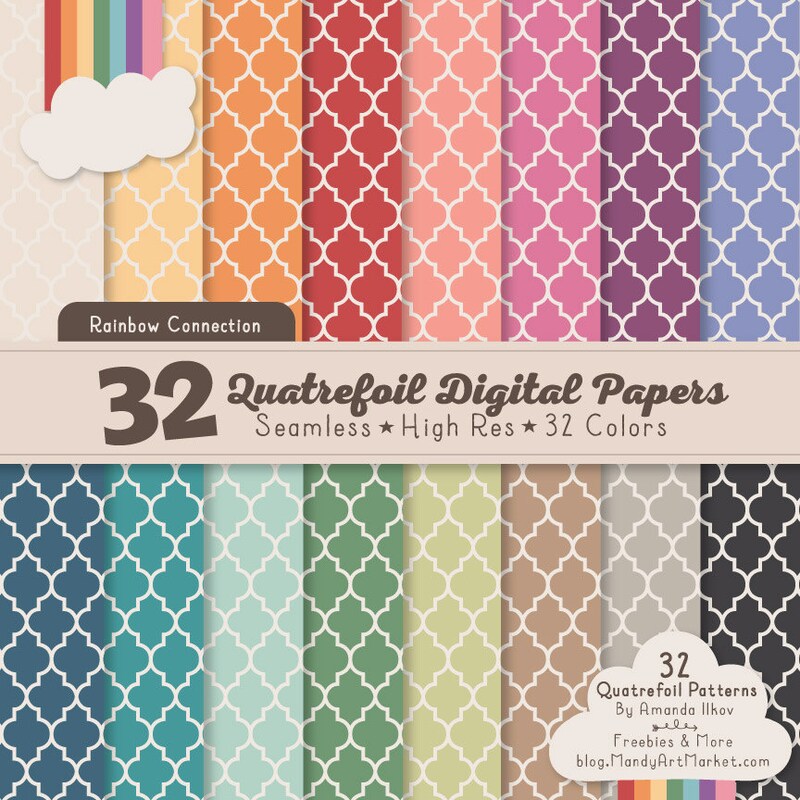 Quatrefoil Pattern - Etsy