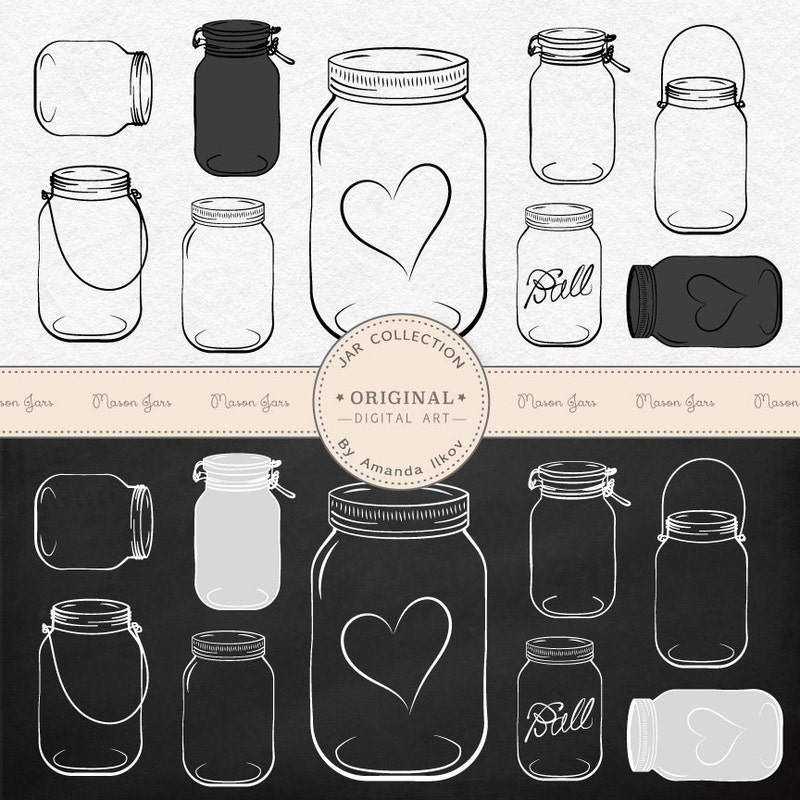 Mason Jar Chalkboard - Etsy