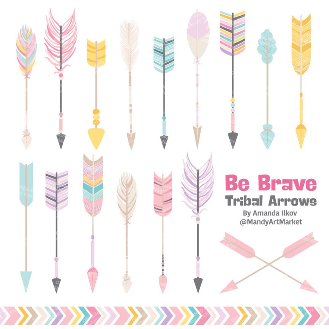 Professional Tribal Arrows Clipart & Vectors in Fresh - Arrows Clip Art ...