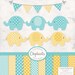 Premium Elephant Clipart Vectors & Digital Papers in Fresh - Etsy