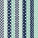 Premium Elephant Clipart, Vectors & Digital Papers in Navy and Mint ...