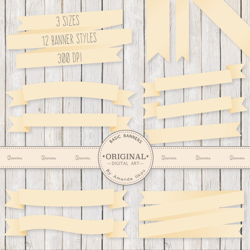 Ribbon Banner - Etsy