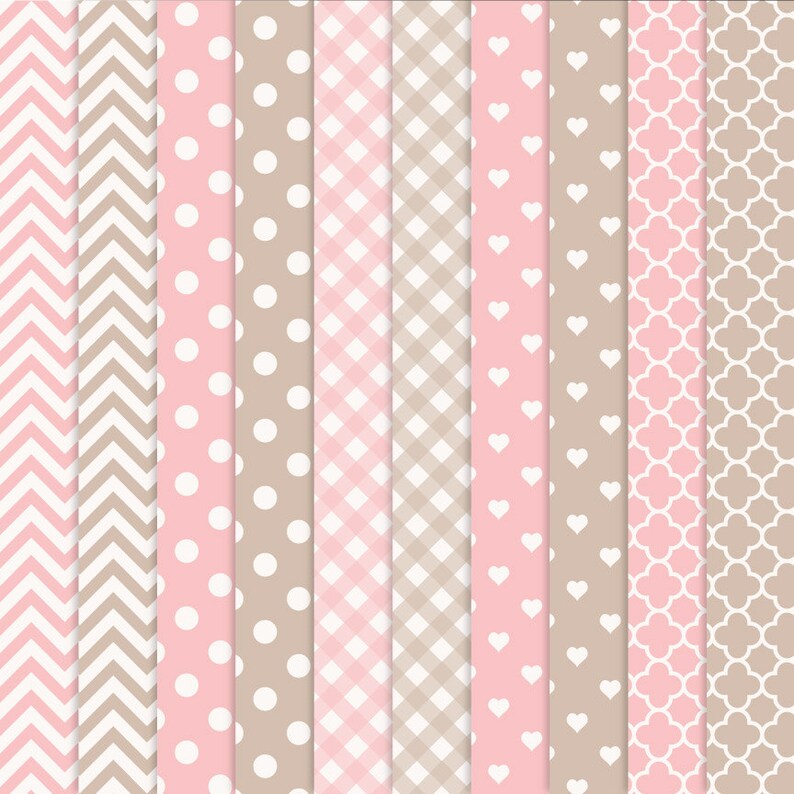 Premium Owl Clipart Vectors & Digital Papers in Soft Pink | Etsy Canada