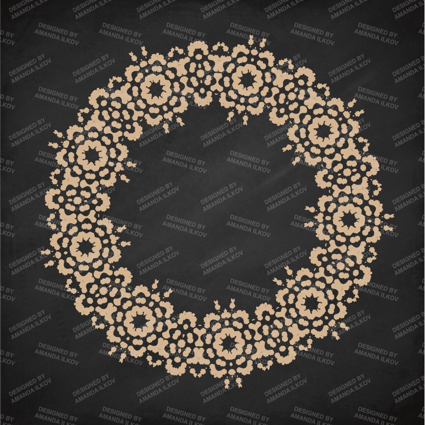 Large Vintage Lace Clipart Frames & Doilies Lace Wedding - Etsy