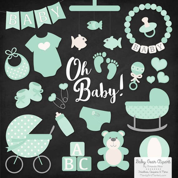 Green Baby Rattle Clip Art