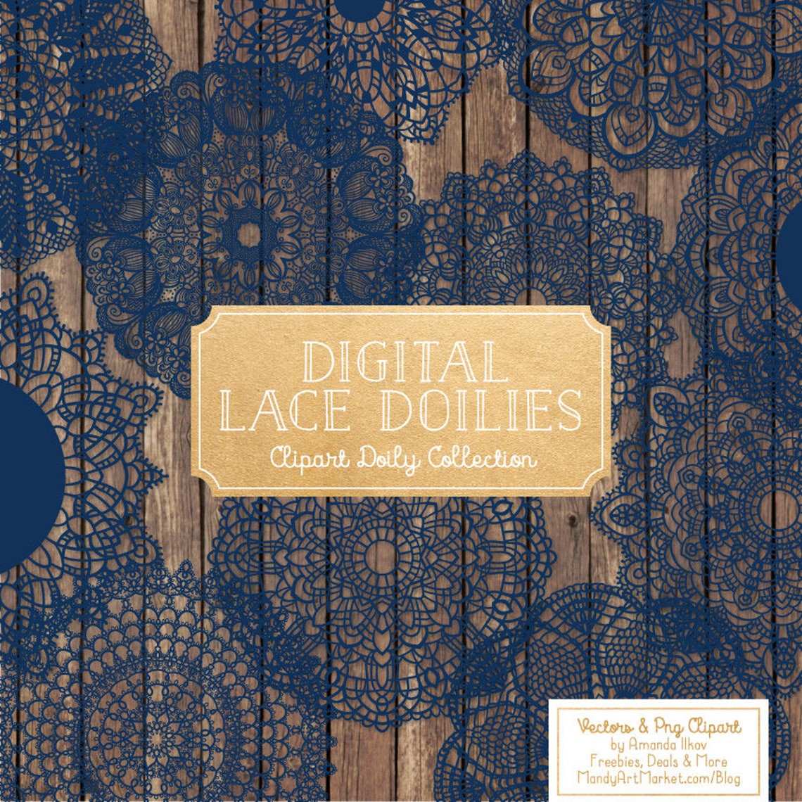 Premium Large Navy Lace Doily Vectors Doily Clipart Images - Etsy.de