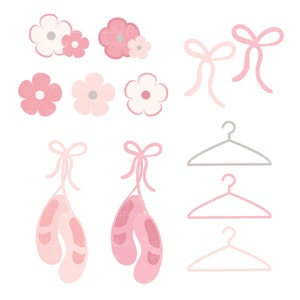 Premium Soft Pink Tutu Clip Art, Pink Dress Clip Art for Digital ...