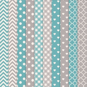 Premium Owl Clipart, Vectors & Digital Papers in Vintage Blue - Vintage ...