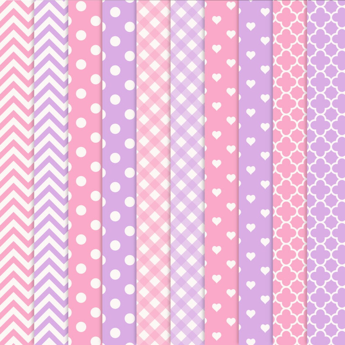 Premium Owl Clipart, Vectors & Digital Papers in Fresh Pink and Purple ...