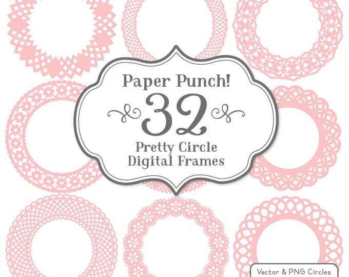 INSTANT Download-vintage Style Wood Frames PNG Files Digital Scrapbook ...