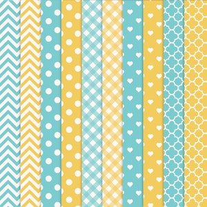 Premium Owl Clipart Vectors & Digital Papers in Fresh Aqua - Etsy