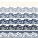 Professional Rose Lace Borders in Navy - Lace Border, Lace Clipart ...