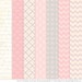 Patterned Soft Pink Elephants Clipart and Digital Papers - Soft Pink ...