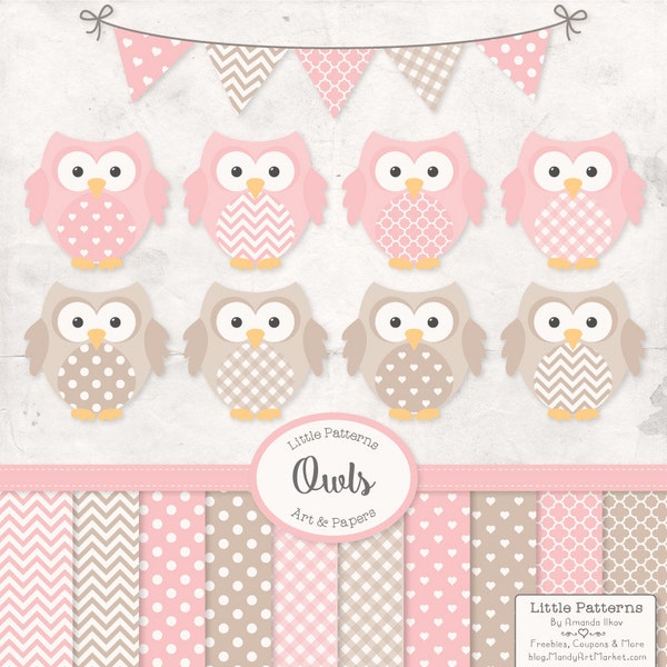 Owls Clip Art - Etsy