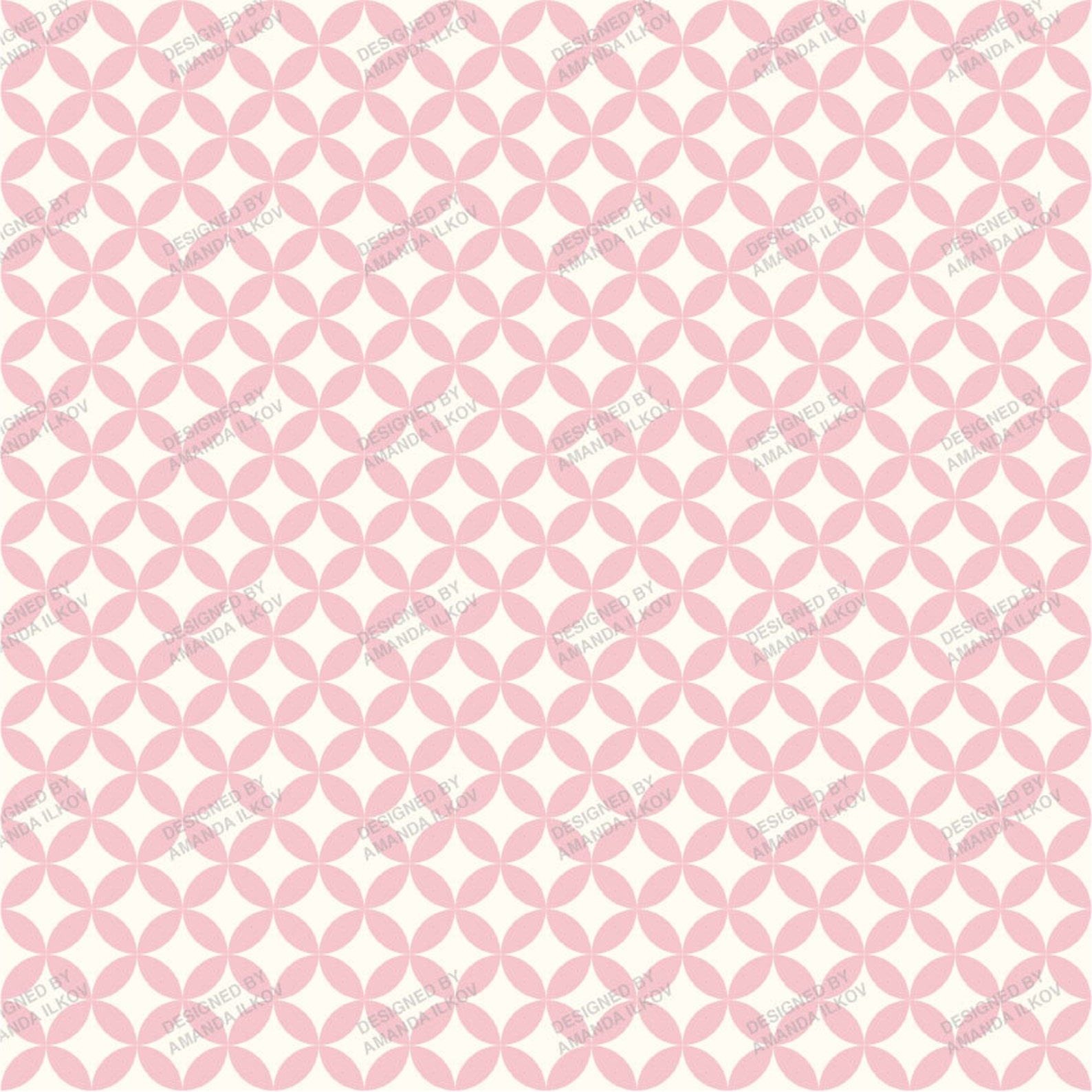Premium Pink & Brown Digital Paper Pack - Polka Dot Digital Paper ...