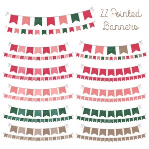 Professional Bunting Banner Clipart & Vectors in Rose Garden Bunting ...