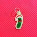 Pickle Charm Embroidery Design. ITH Design for Bag Tags, Earrings, Wine ...