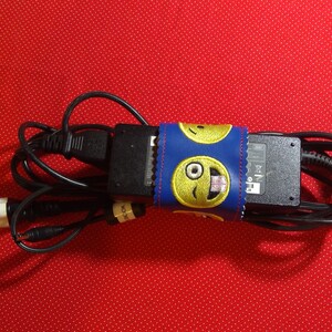 Emoji Computer Cord Wrap ITH Embroidery Design 3 Sizes 7", 8", 9" for ...