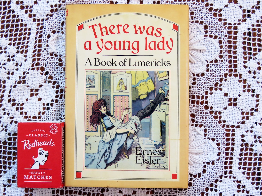 Rare Find Vintage 1970's There Was A Young Lady A Book of Limericks by ...