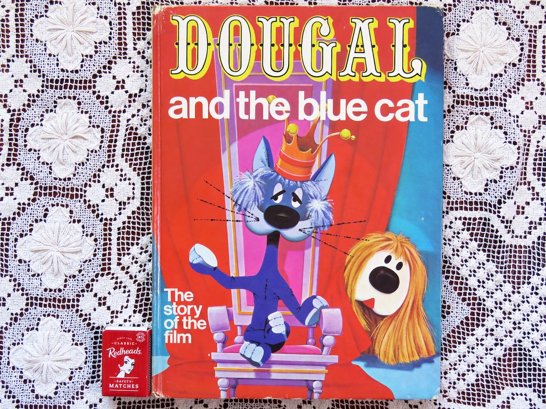 Vintage 1972 Dougal and the Blue Cat Hardback Book Based on the Tv ...