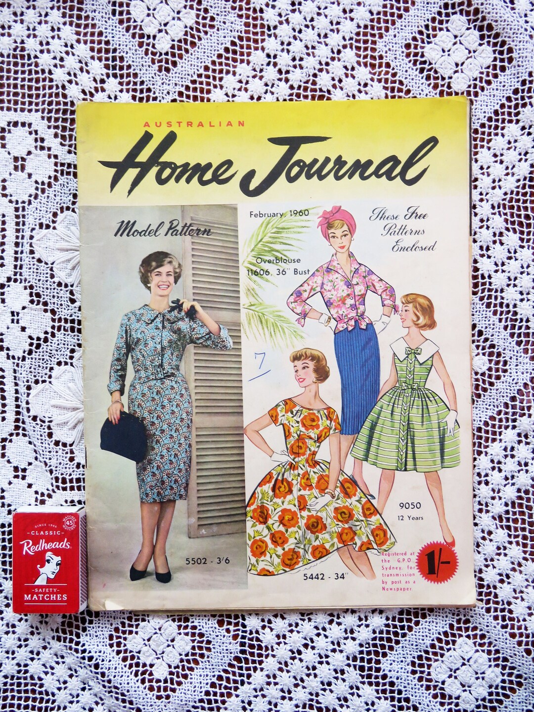 Retro 1960's Australian Home Journal Magazine February 1960 Edition ...
