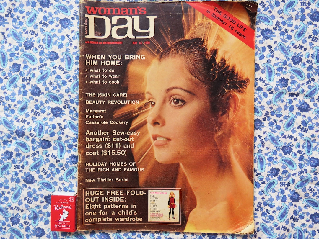 Vintage May 1970 Australian Woman's Day Magazine 1970's Issue Kings ...