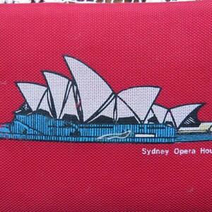 Vintage Sydney Opera House 1980s Classic Velcro Souvenir Red - Etsy