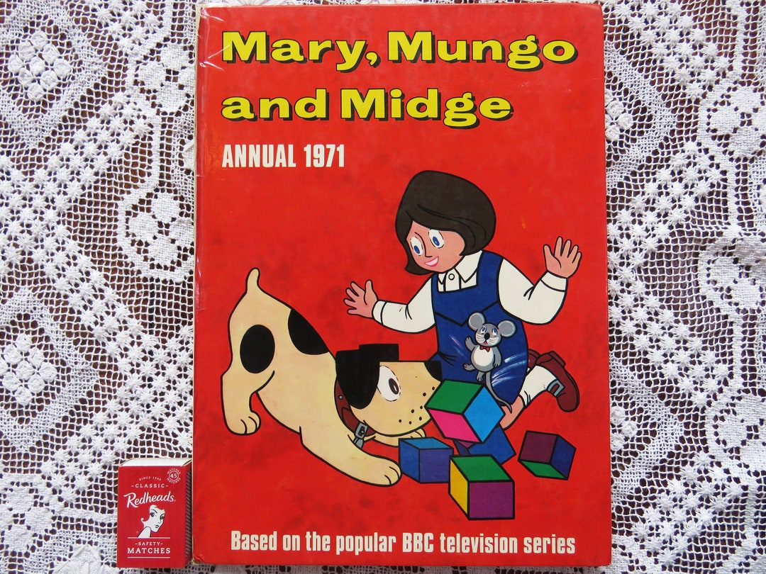Mary Mungo and Midge 1971 Vintage 70s Annual Cute English - Etsy
