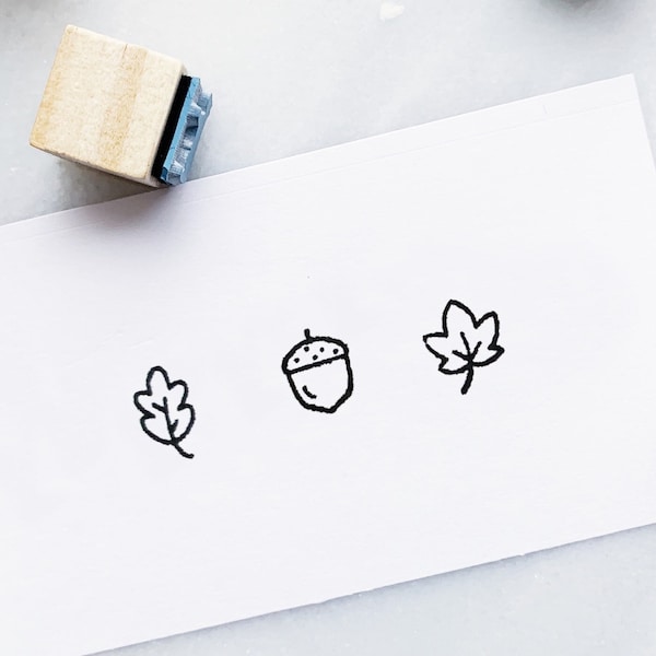 Leaf Stamp - Etsy