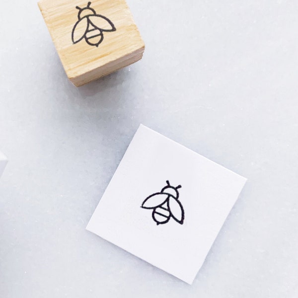 Bee Rubber Stamp - Etsy