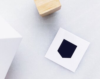 Tiny Geometric Shape Stamps Small Rubber Stamps for Bujos - Etsy