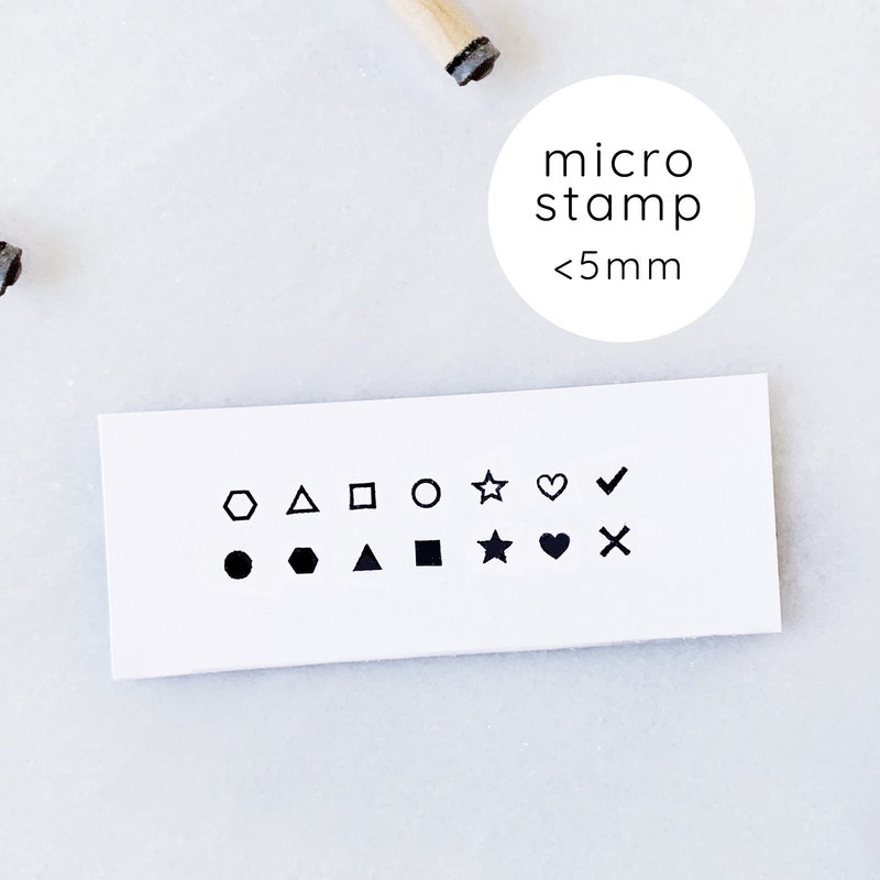 Small Rubber Stamps - Etsy