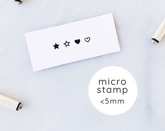 Geometric Shapes Rubber Stamps Hand Carved Rubber Stamp - Etsy