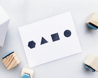 Geometric Stamps | Etsy