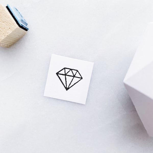 Diamond Stamp - Etsy