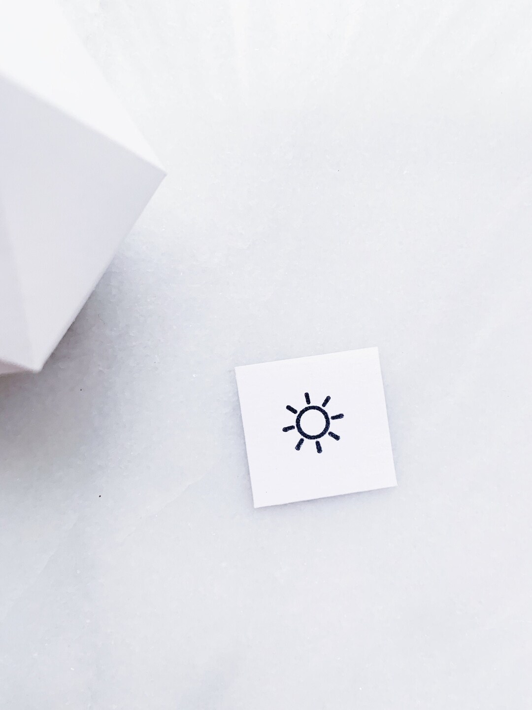 Small Sun Rubber Stamp • Sunny Weather Stamp for Journals • Weather ...