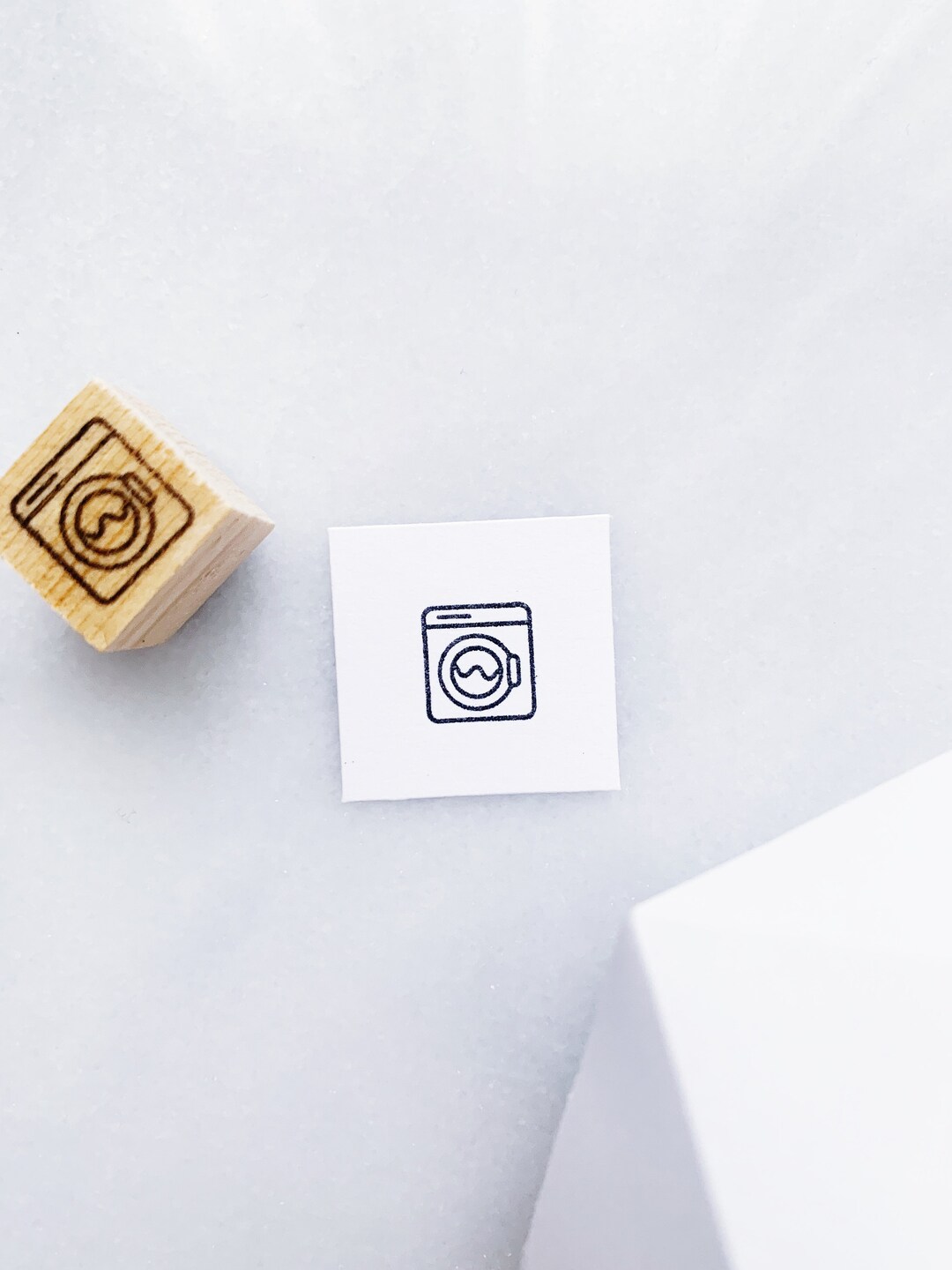 Laundry Rubber Stamp • Small Laundry Day Stamp for Planners • Cleaning ...