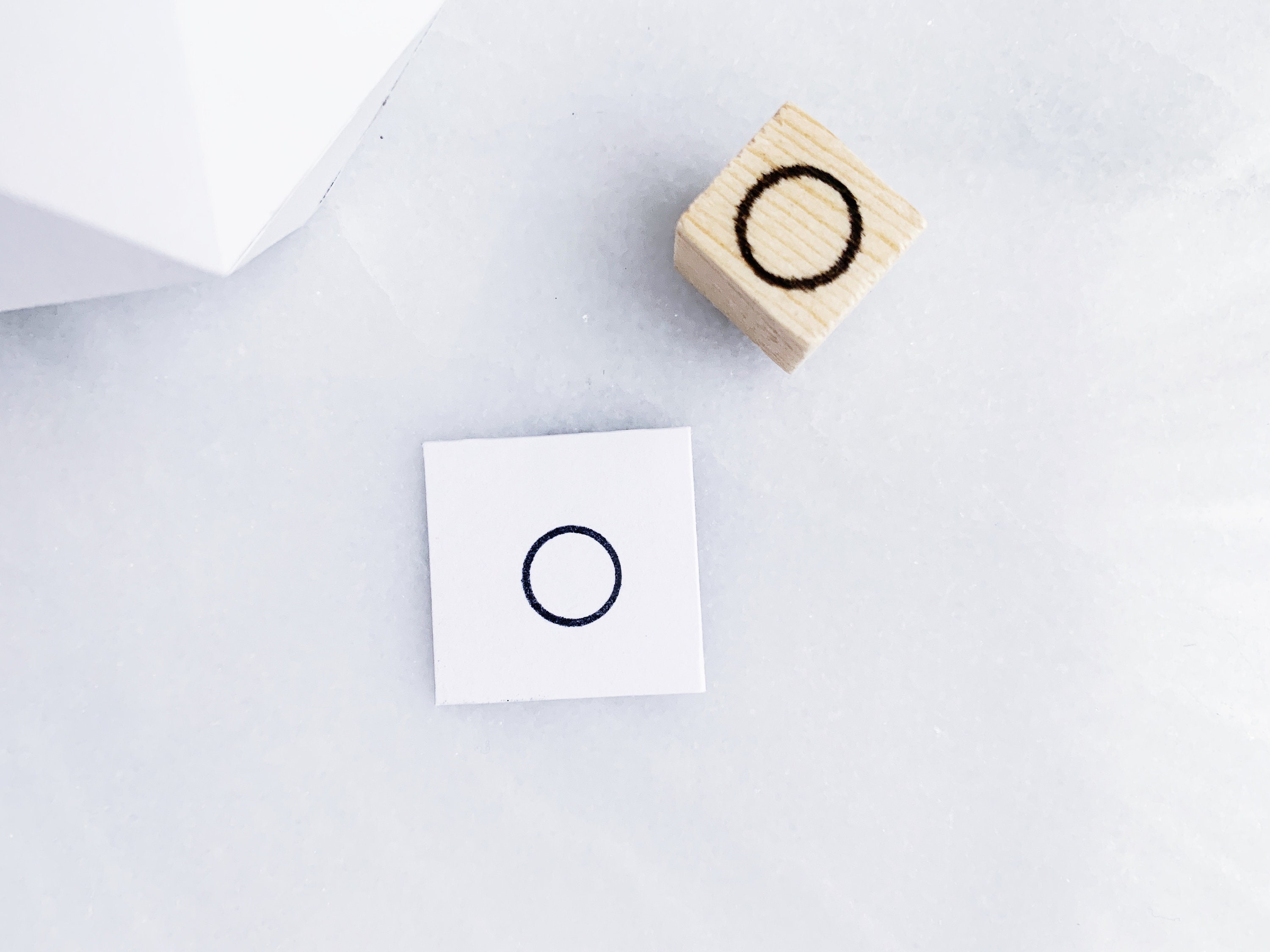 Small Circle Outline Rubber Stamp Tiny Circle Stamp for - Etsy UK