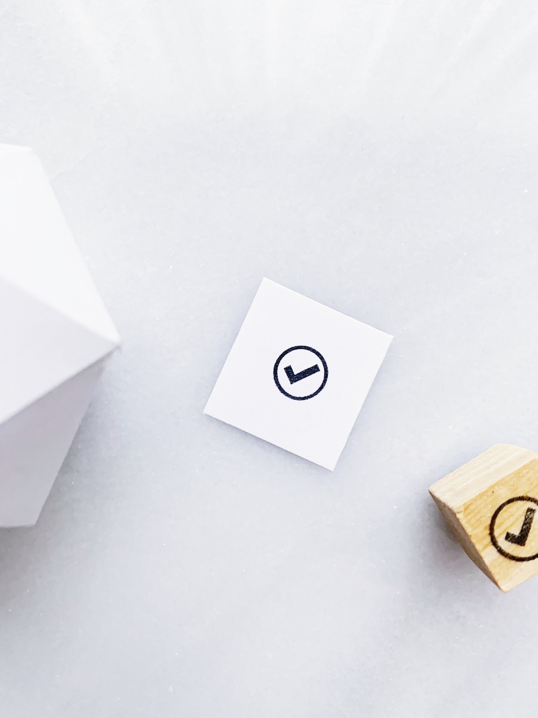 Check Mark Rubber Stamp • Small Check Stamp for Planners • to Do List ...