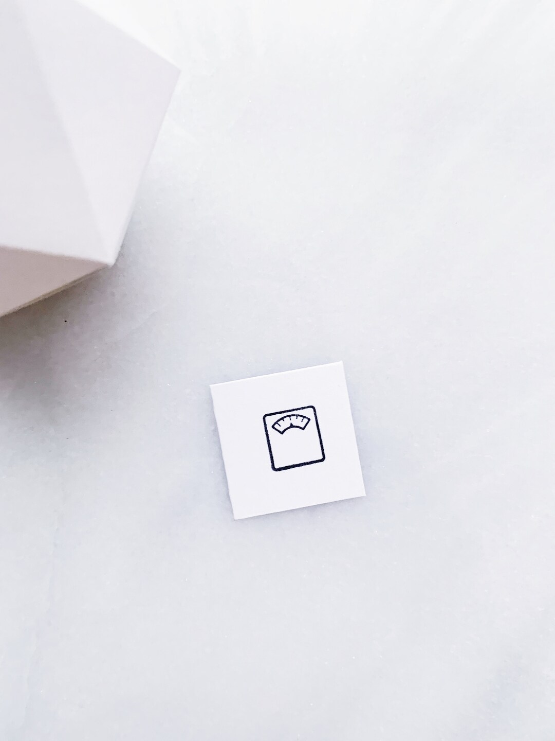 Scale Rubber Stamp • Weight Tracking Stamp • Fitness and Weight Loss ...