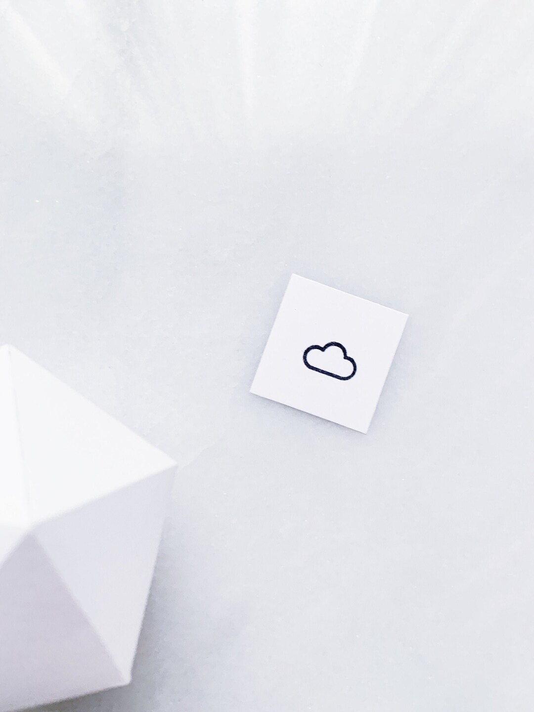 Small Cloud Rubber Stamp • Weather Stamp for Planners and Bullet ...