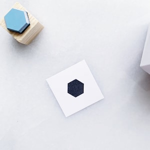 Tiny Geometric Shape Stamps Small Rubber Stamps for Bujos and Planners ...