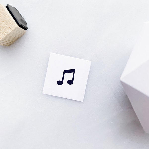 Music Note Stamp - Etsy