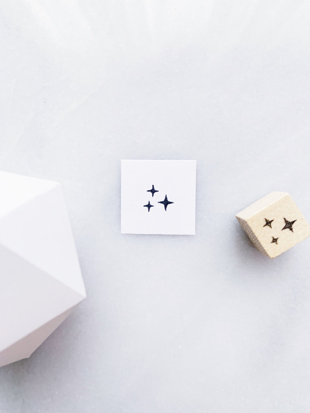 Sparkles Rubber Stamp Small Stars Stamp Tiny Rubber Stamps - Etsy