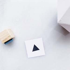 Tiny Geometric Shape Stamps Small Rubber Stamps for Bujos and Planners ...
