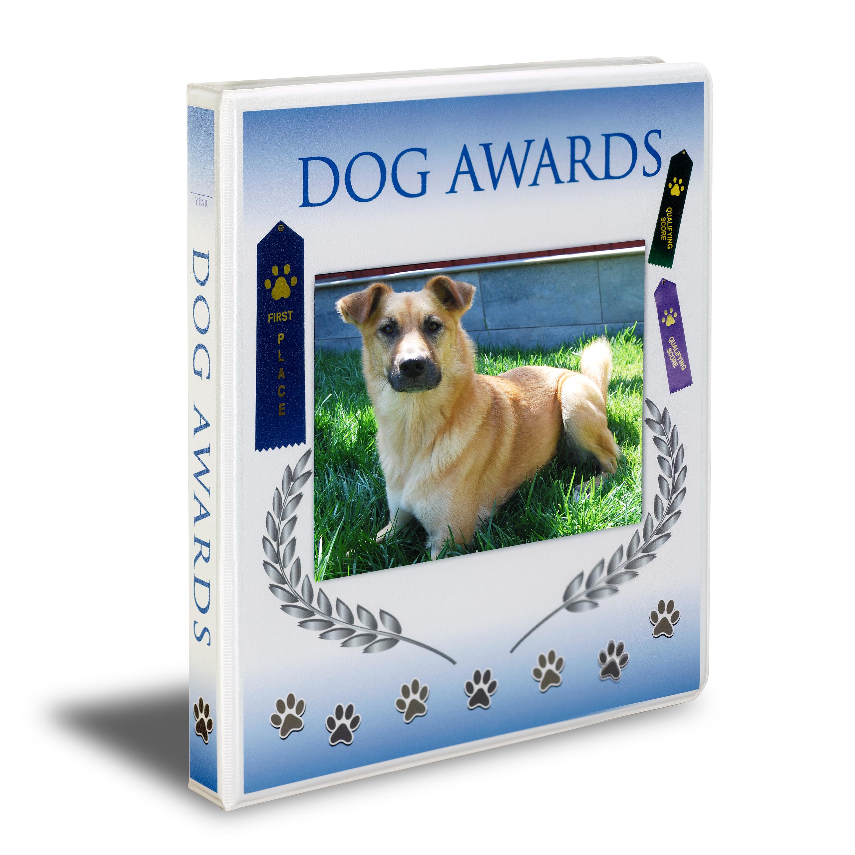 Dog Show Award Ribbon Display Binder Organizer Storage Holder Ribbons ...