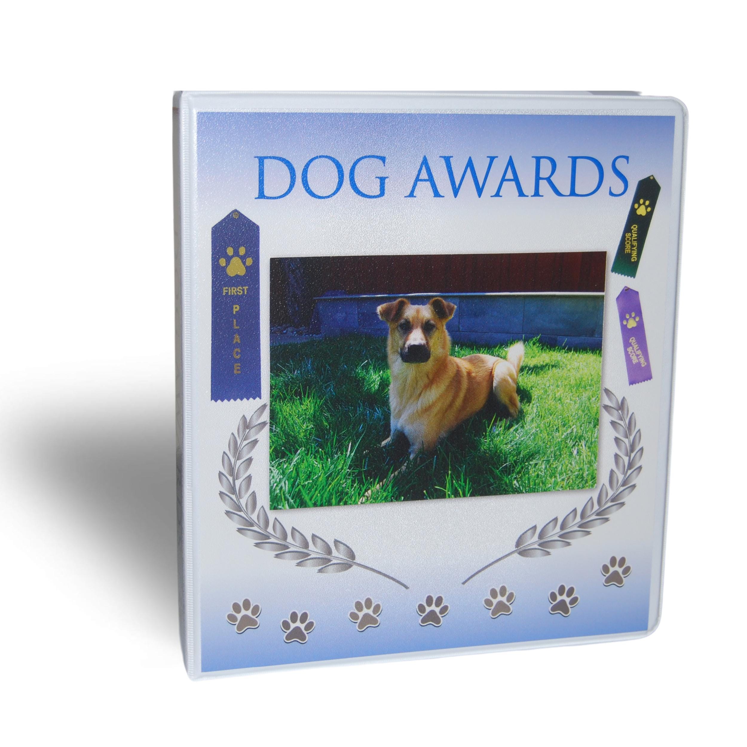 Dog Show Award Ribbon Display Binder Organizer Storage Holder Ribbons ...
